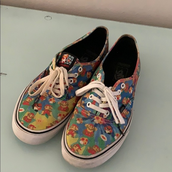 Vans | Shoes | Authentic Mens Vans Super Mario Bros Edition | Poshmark